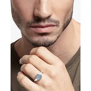 THOMAS SABO Classic Sterling Silver Signet Ring
