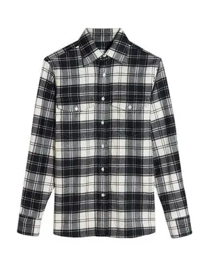 Dunhill Shirt Size Wool, Polyester, Elastane