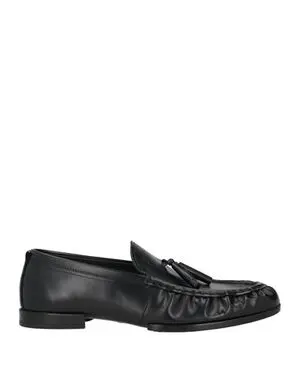 TOD'S Leather Loafers - Black