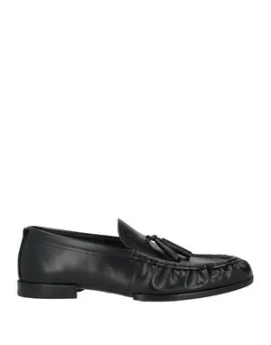TOD'S Leather Loafers - Black