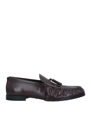 TOD'S Leather Loafers With Tassels