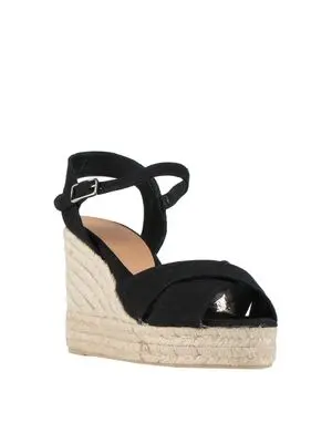 CastaÑer Espadrille Sandals - Black