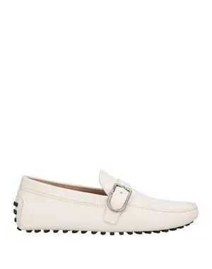 TOD'S TOD'S Ivory Leather Loafers Ivory