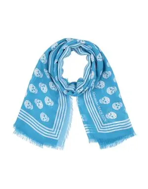 Alexander McQueen Woman Scarf Fuchsia Size - Modal Azure