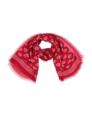 Alexander McQueen Woman Scarf Fuchsia Size - Modal Red