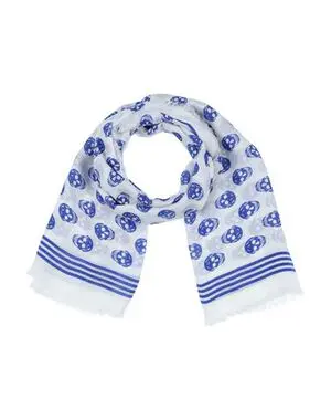 Alexander McQueen Woman Scarf Fuchsia Size - Modal White