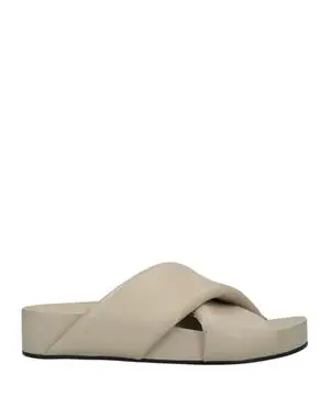 JIL SANDER Sandals Soft Leather - Beige