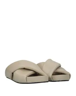 JIL SANDER Sandals Soft Leather - Beige