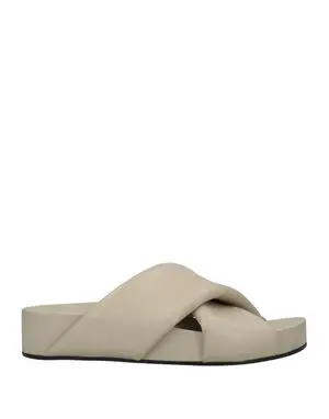 JIL SANDER Sandals Soft Leather - Beige