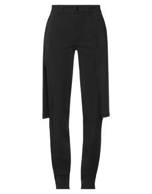 MAISON MARGIELA MM6 MAISON MARGIELA High-Waisted Tapered Pants Black