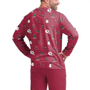 FOCO Arizona Cardinals Holiday Repeat Long Sleeve T-shirt
