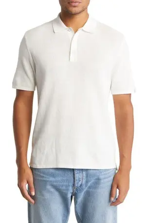 Rag & Bone Harvey Polo - Ivory