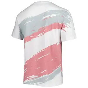 Mitchell & Ness Morehouse Maroon Tigers Paintbrush Sublimated T-shirt