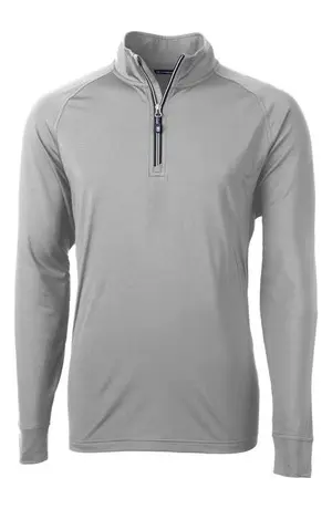 Cutter & Buck Adapt Knit Quarter Zip Pullover - Polished