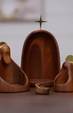 NAMBE Nesting Nativity Scene
