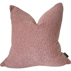 MODISH DECOR PILLOWS Bouclé Accent Pillow Cover - Pink Tones