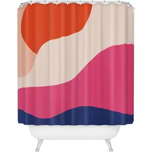 DENY DESIGNS Hello Shower Curtain