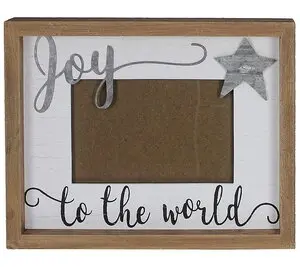 YOUNG'S INC. Young' S/2 Wood/metal 4x6 Picture Frames - One-color