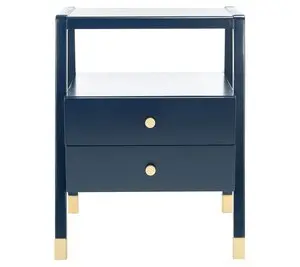 SAFAVIEH Cove 2 Drawer 1 Shelf Accent Table - One-color