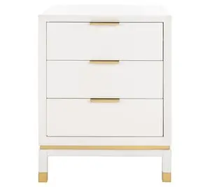 SAFAVIEH Baskin 3 Drawer Accent Table - One-color