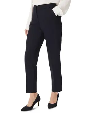 HOBBS LONDON Gael Cropped Trousers - Navy