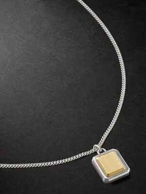 M. Cohen Pira Sterling Silver And 18-karat Necklace - Gold
