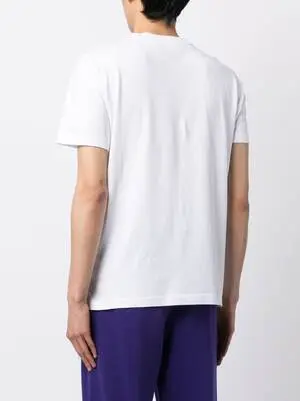 Off-White Diag-stripe Cotton T-shirt - White
