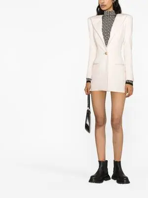 Balmain Tailored Mini Dress - Pink