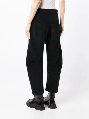 NILI LOTAN Shon High-rise Trousers - Black
