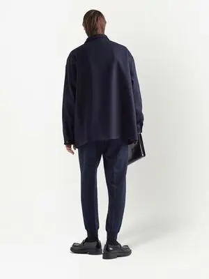 Prada Wool Trousers - Blue