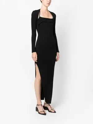 Helmut Lang Long Sleeve Maxi Dress