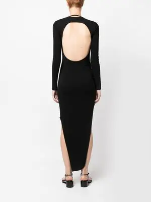 Helmut Lang Long Sleeve Maxi Dress