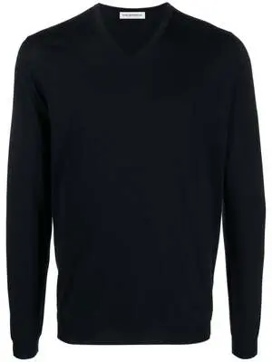 GOES BOTANICAL Merino Wool Jumper - Blue