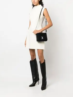 David Koma Logo Plaque Shoulder Bag