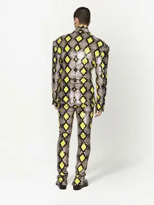 Dolce & Gabbana Sequin-embellished Double-breasted Blazer