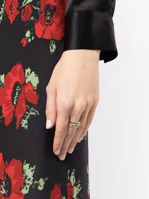 SPINELLI KILCOLLIN Raneth Linked Rings - Silver