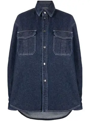 ANOUKI Oversized Denim Shirt