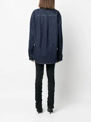 ANOUKI Oversized Denim Shirt