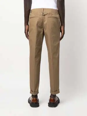 PT TORINO Tapered-leg Cropped Trousers