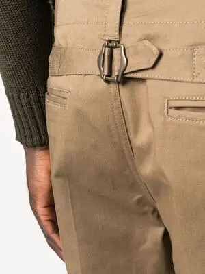 PT TORINO Tapered-leg Cropped Trousers