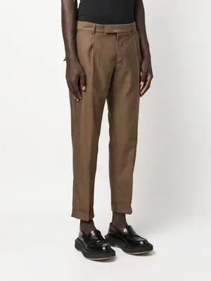 PT TORINO Cropped Tailored Trousers