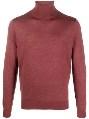 Colombo Roll Neck Fine Knit Jumper