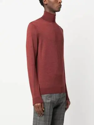 Colombo Roll Neck Fine Knit Jumper