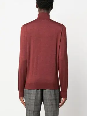Colombo Roll Neck Fine Knit Jumper