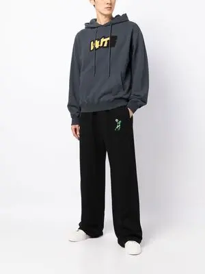 Off-White Alien Logo Print Track Pants