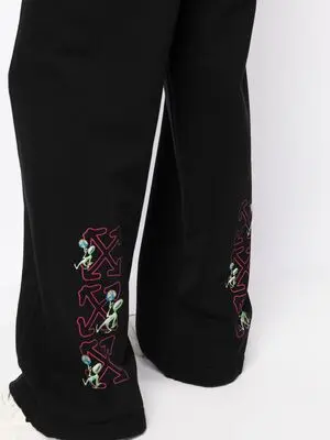 Off-White Alien Logo Print Track Pants