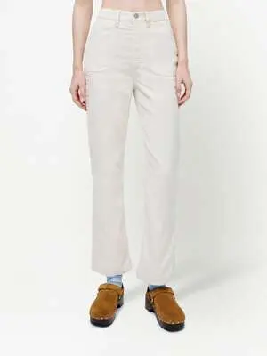 RE/DONE Flared Cropped Corduroy Trousers