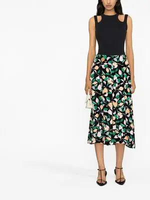 La DoubleJ Kenny Midi Skirt