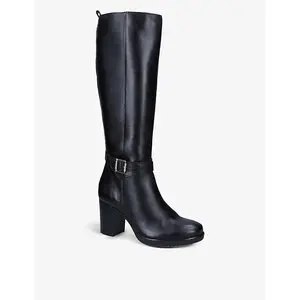 Carvela Leather Knee-high Boots - Black