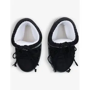 Moon Boot Icon Low Lace-up Nylon Snow Boots - Black